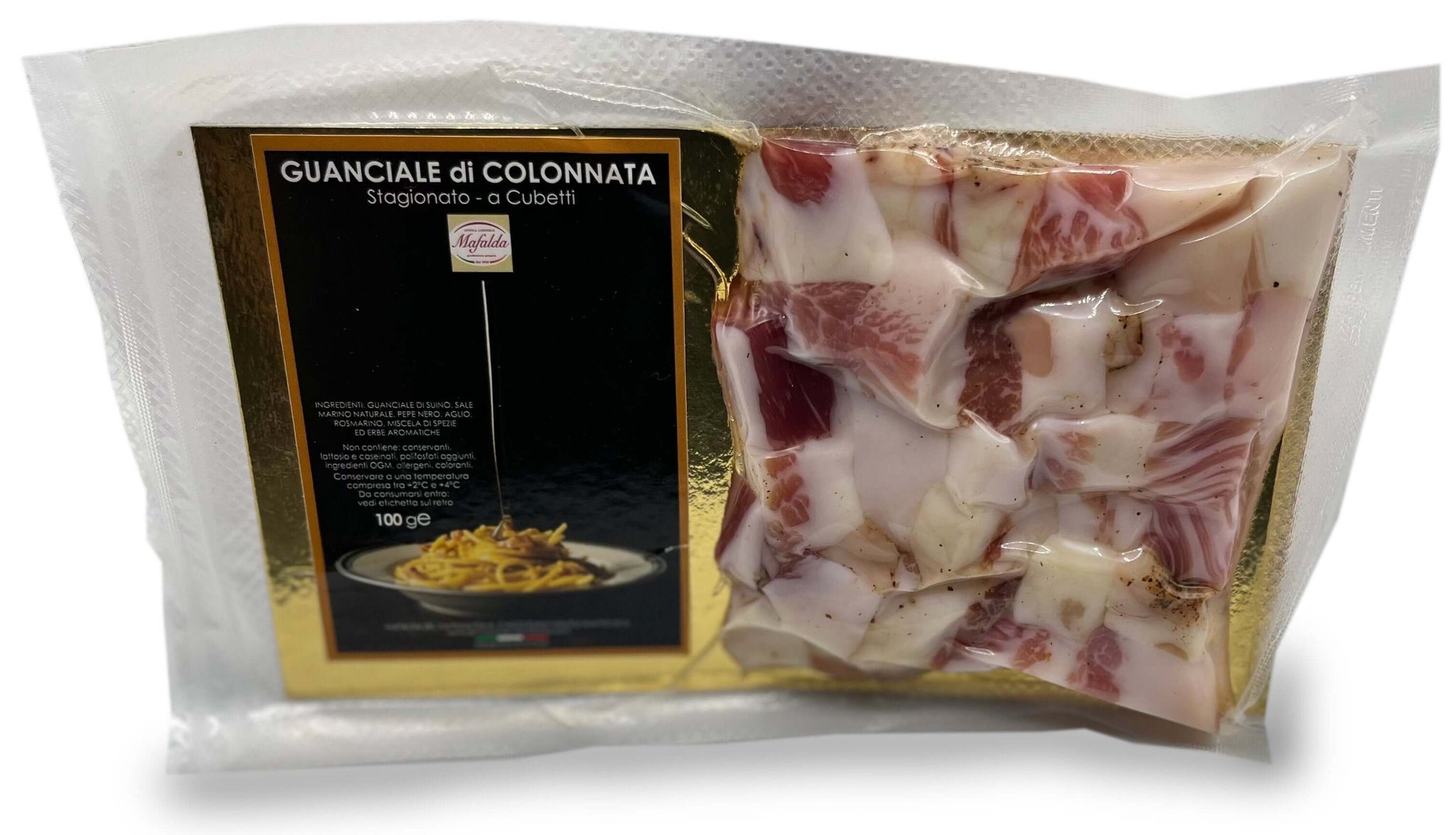 CUBETTI GUANCIALE STAGIONATO MAFALDA